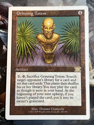 1x Grinning Totem 6th Sixth Edition LP MTG Magic the Gathering x1 MKE ...