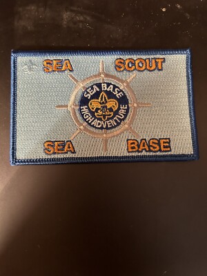 Unique BSA/Sea Scout: Collectors Patch (2 1/2" X 4") COMMEMORATES SEA ...