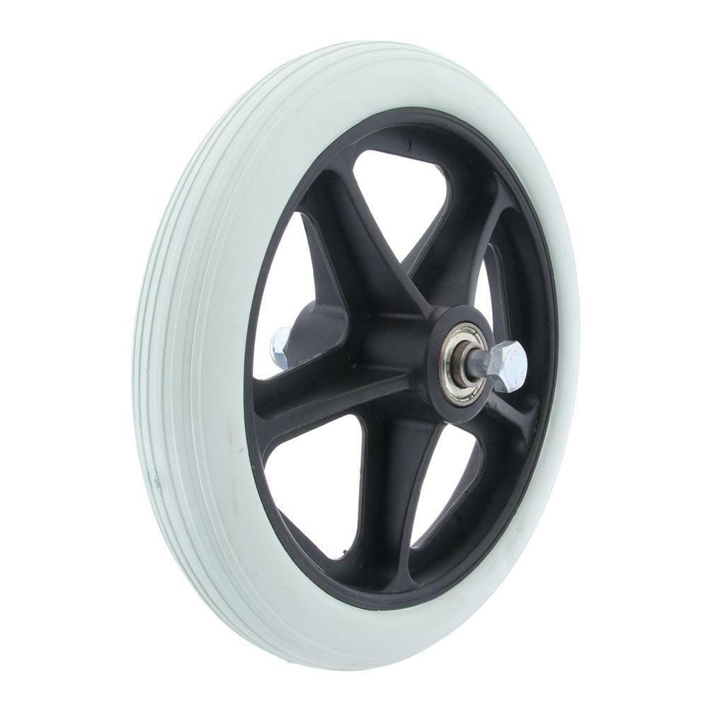 4 Packs 7 Inch Wheels Caster Solid Tires w/5/16 Inch Bearing | eBay