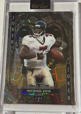 🔥 Michael Vick 2024 7 Card Studs Jokers Wild 1/1 – Atlanta Falcons 🔥 | eBay