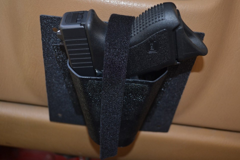 TACTICAL VEHICLE-CAR GUN HOLSTER-- MOUNT IT ANYWHERE-- MADE IN THE USA ...