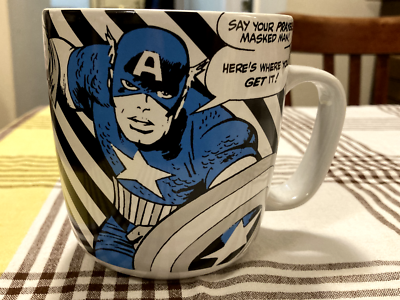 Marvel Collectibles Captain America Marvel Superhero Mug - Official ...