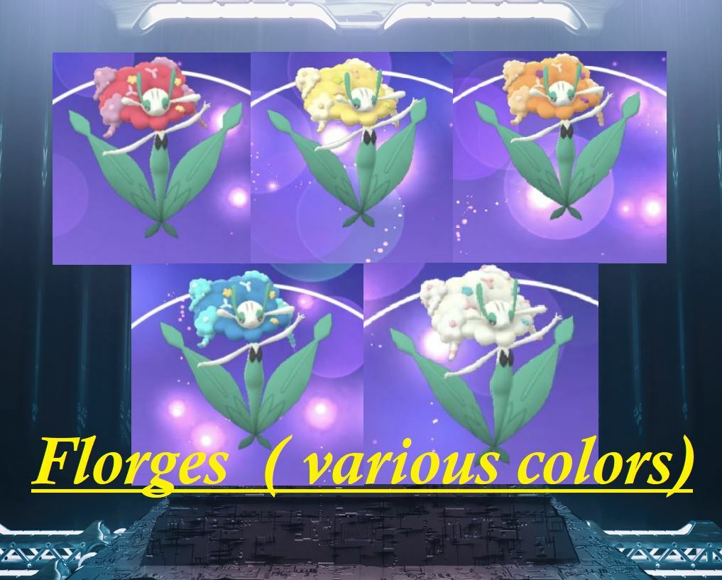 Pokemon Florges Shiny