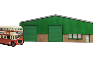 OO Gauge Ultra Low Relief Industrial Warehouse / Modern Unit Model ...