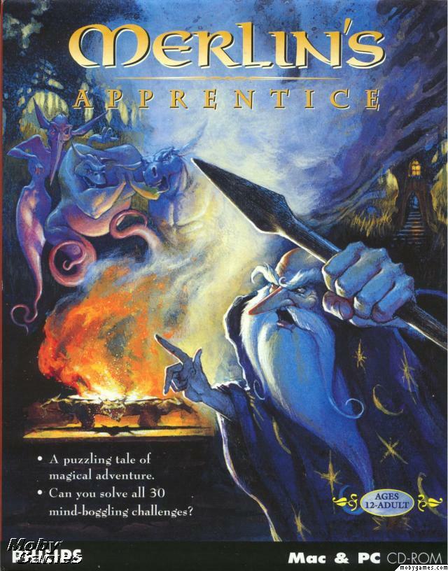 Merlin's Apprentice PC MAC CD outsmart demons, wizard mind boggling ...