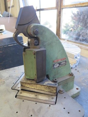 16 Ga. x 6", Used DiAcro Manual Notcher, Mdl. No.1, A7678 | eBay