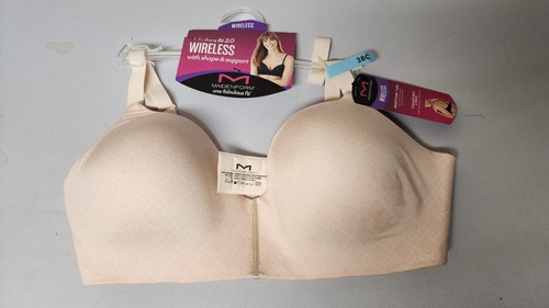 Maidenform Fabulous Fit 2.0 Wireless Bra - Soft Pink Medalion Prin ...