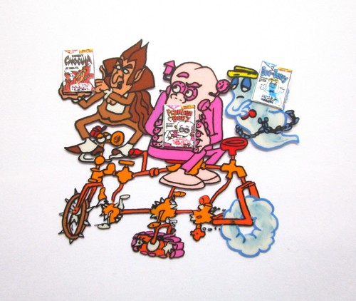 COUNT CHOCULA CEREAL COMMERCIAL ORIGINAL PRODUCTION DRAWING CEL ...