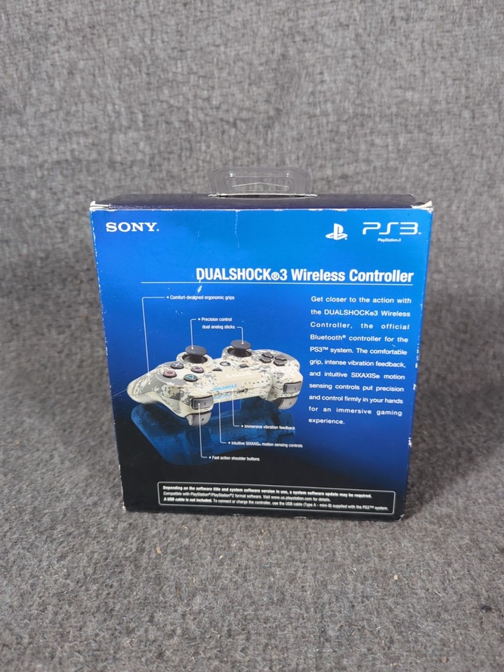 PS3 Dualshock 3 Wireless Controller Factory Sealed Urban Camouflage ...