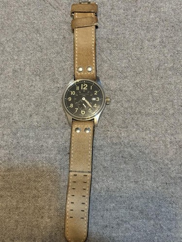 Hamilton Khaki Field H70655733 Black Dial Automatic Men's Watch Used ...