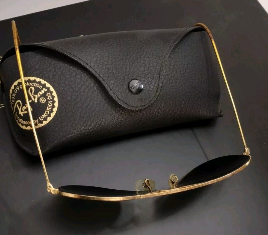 Vtg B &L Ray Ban Sunglasses USA Etched B&L RAY-BAN 58014 | eBay UK