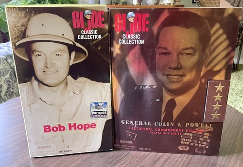 Gi Joe Bob Hope & Gi Joe General Colin Powell Classic Addition Action ...