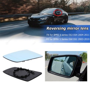 Right Side Mirror Glass Heated For BMW E60 E61 E63 E64 528i 535i 550i ...