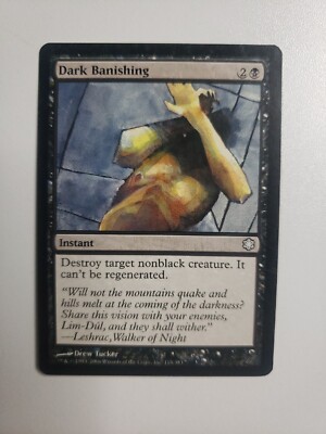Dark Banishing MTG ColdSnap Magic the Gathering Black Instant Card | eBay