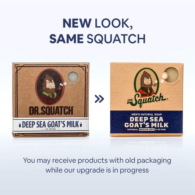 Dr. Squatch Deep Sea Goat's Milk Soap Bar 5 Oz for sale online | eBay