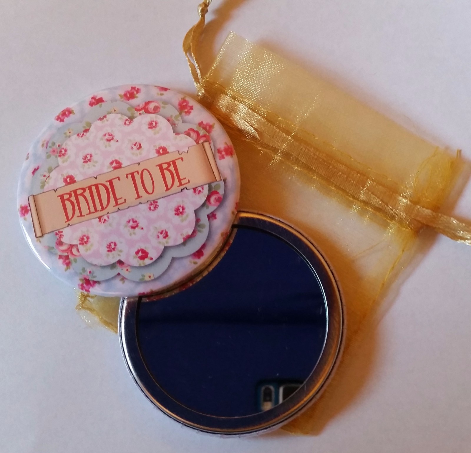 Rose Gold and Pink Star Hen Do Party Badges, Magnet, Mirror Gift 5for4 ...