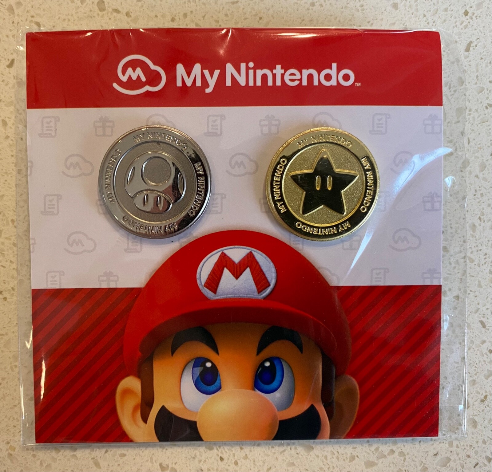 My Nintendo Platinum Point and Gold Point Coins Pin Set My Nintendo ...