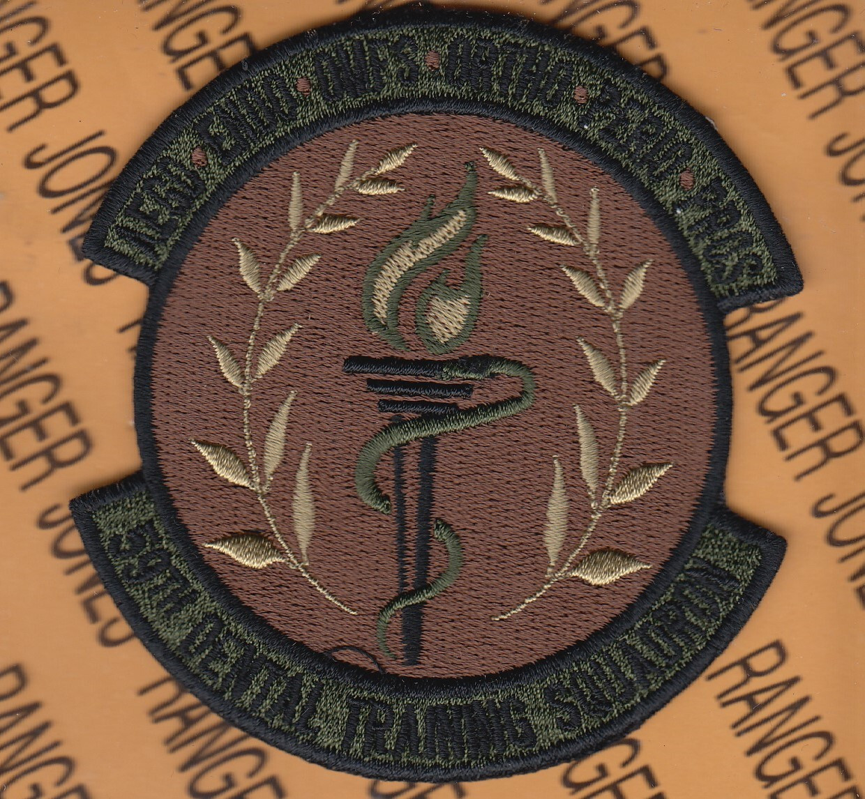 USAF Air Force 59 Dental Training Squadron DTS 3.75" OCP NO HOOK patch ...