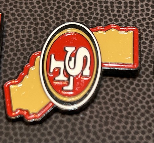 NFL San Francisco 49ers Lapel Pin Official Licensed -California Map ...