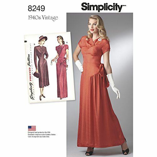Simplicity Sewing Pattern 8249 Misses Vintage Gown & Dress Size 6-14 H5 ...