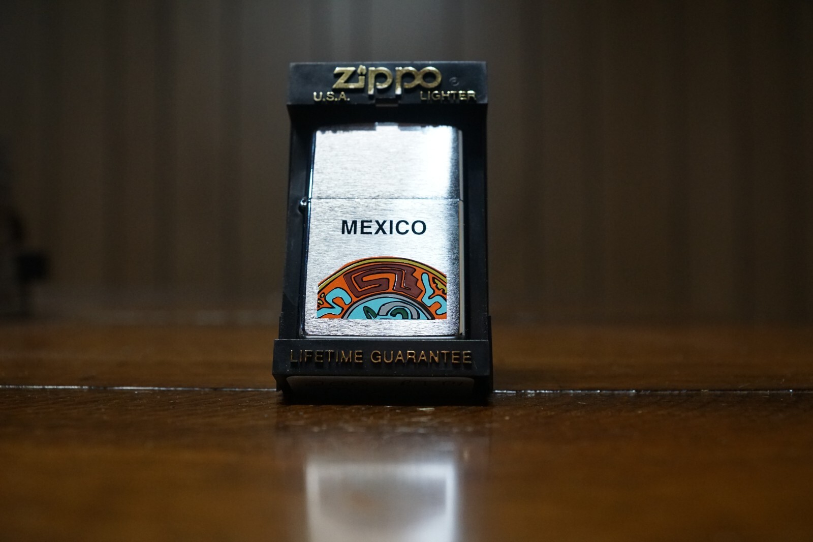 MEXICO AZTEC DESIGN ZIPPO LIGHTER MINT IN BOX 1996 | eBay