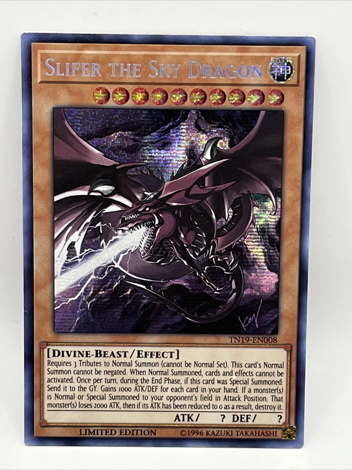 Slifer The Sky Dragon Art