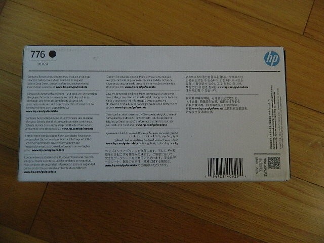 2025 GENUINE HP 776 1L Matte Black Ink Cartridge 1XB12A DesignJet Z9 ...