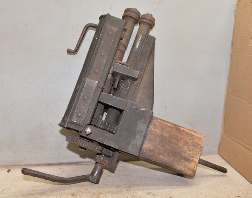 Antique tinsmith crimping and beading machine collectible blacksmith ...