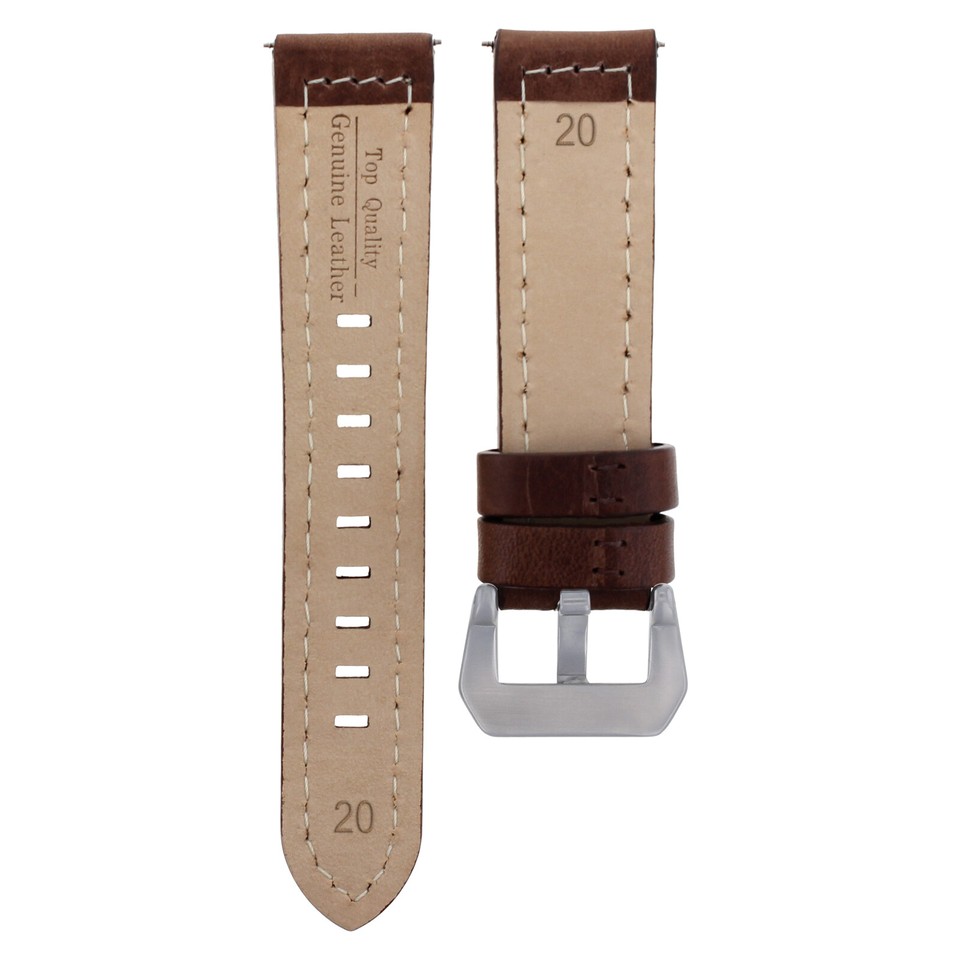 20-22-24MM LEATHER WATCH BAND STRAP FOR ZENITH PILOT AERONEV TYPE 20 ...