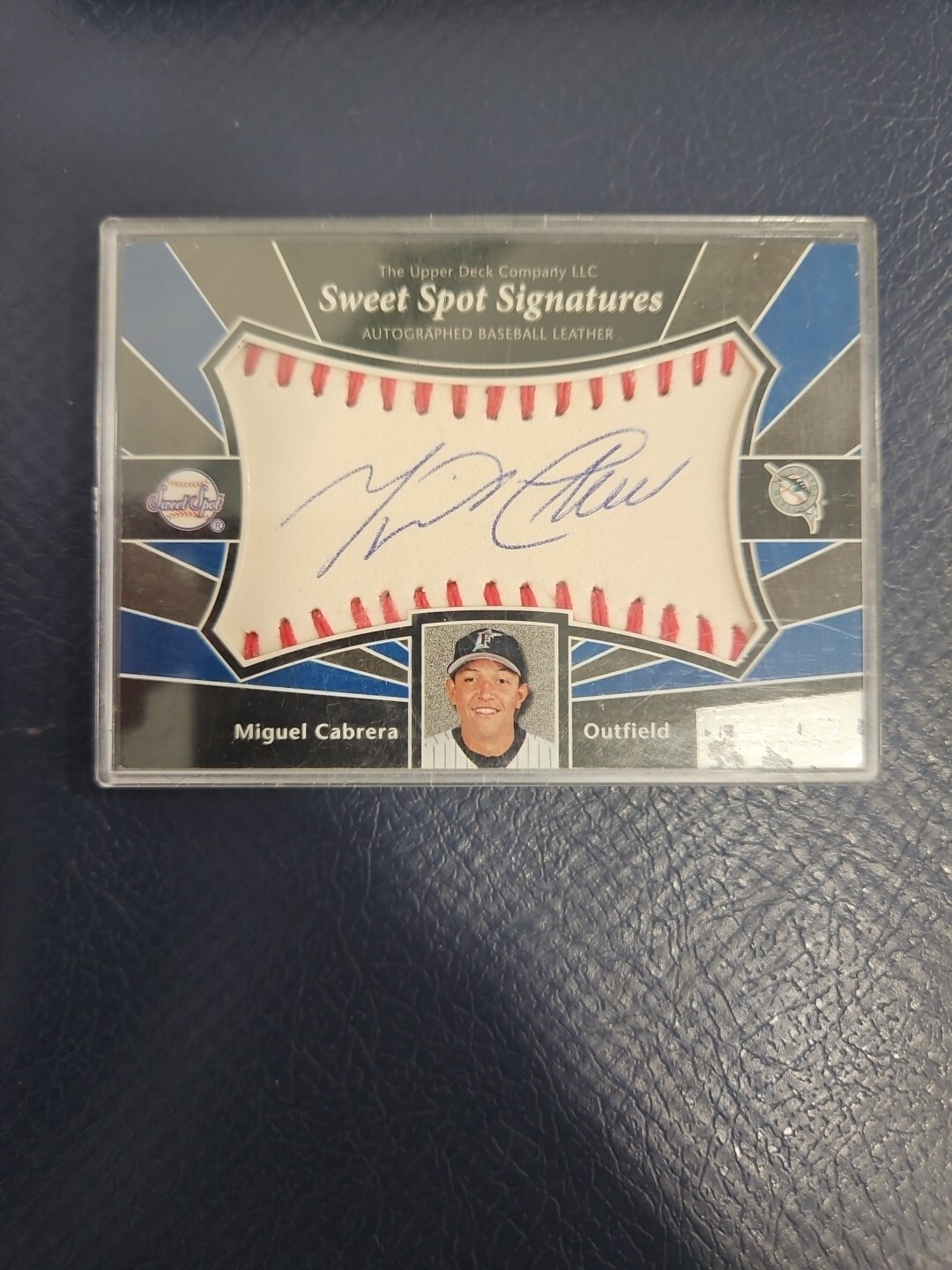2004 Upper Deck Sweet Spot Signatures Miguel Cabrera Autograph Florida ...