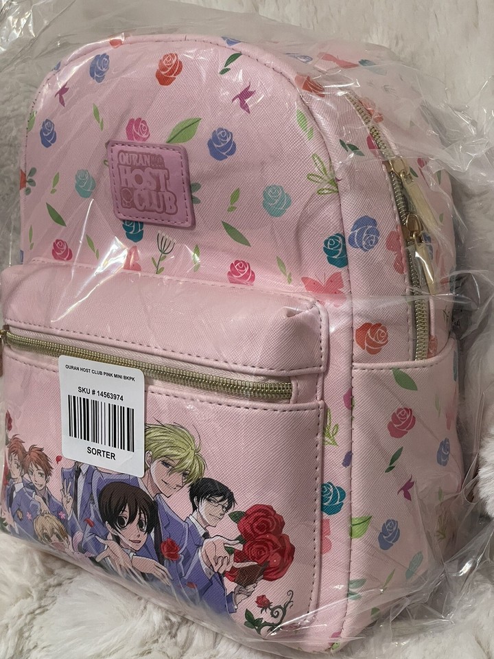 Ouran High School Host Club Pink Mini Backpack - Brand New | eBay