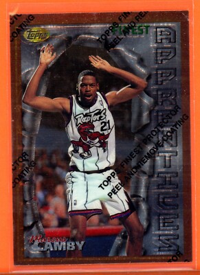 🏀 1996-97 Topps Finest #82 MARCUS CAMBY ROOKIE Toronto RAPTORS RC HOF 🔥 ...