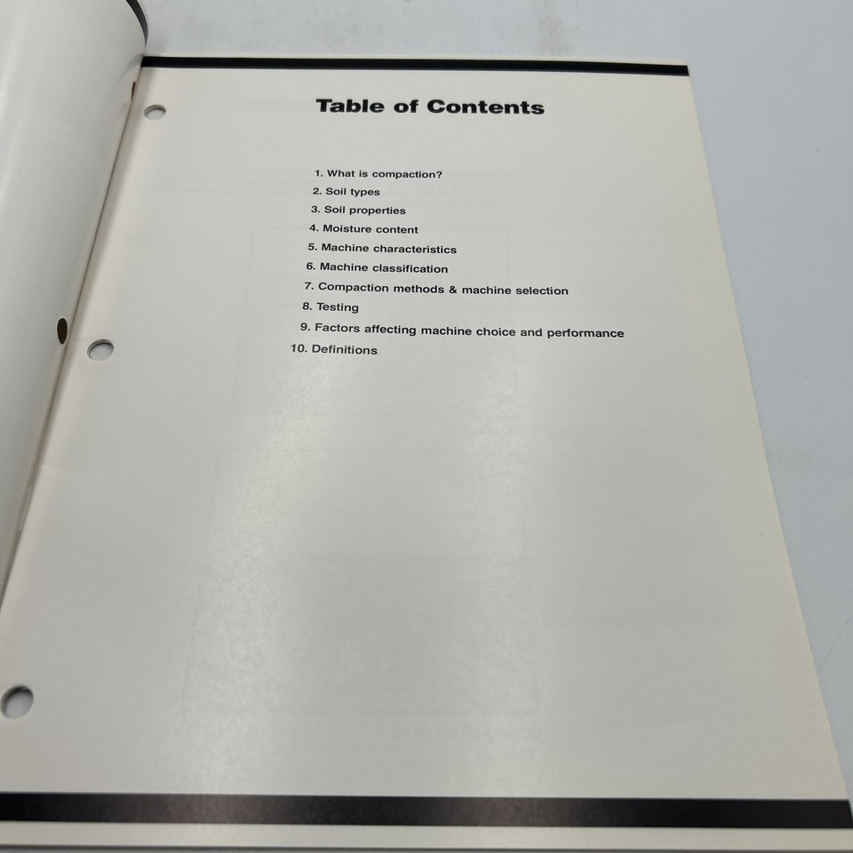 Vintage Case Vibromax Understanding Soil Compaction | eBay