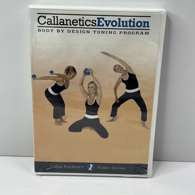 CALLANETICS EVOLUTION BODY BY DESIGN TONING PROGRAM DVD NEW BARRE STYLE ...
