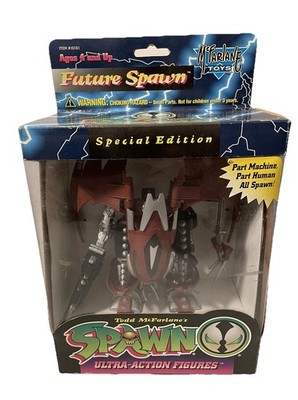 FUTURE SPAWN SPECIAL EDITION PART MACHINE PART HUMAN All SPAWN.SILVER ...