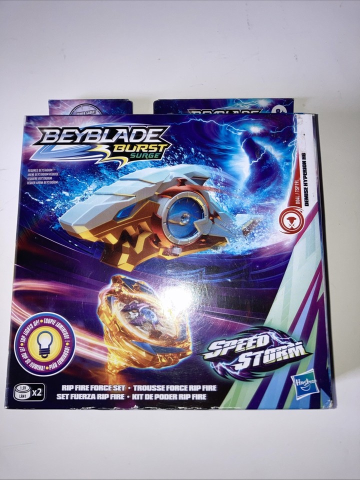 BEYBLADE Rip Fire Force Set - Burst Surge - Speed Storm -Lights Up | eBay