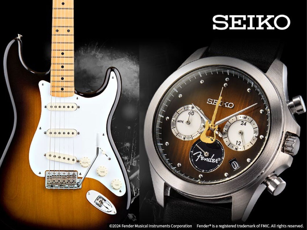 Fender Stratocaster 70th Anniversary Seiko Collaboration Fender Stratocaster 70th Anniversary Seiko Collaboration