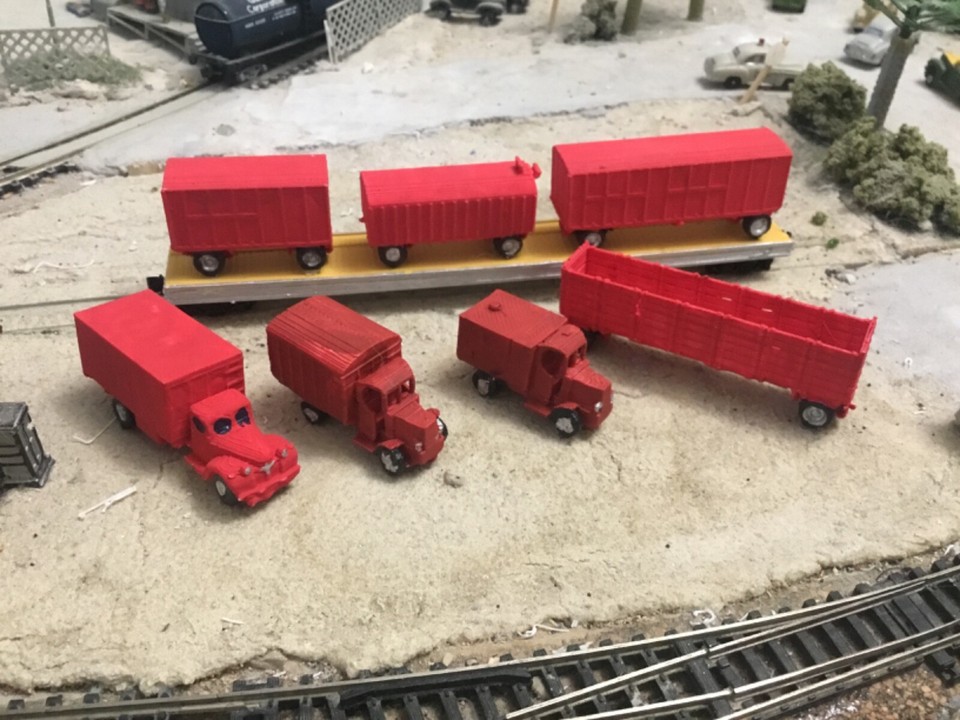 N Scale CIRCUS FREIGHT WAGONS SET 3D Print Unpainted | eBay