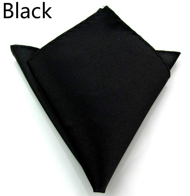 Men's Satin Silk Pocket Square Hankie Hankerchief Wedding Party Formal ...