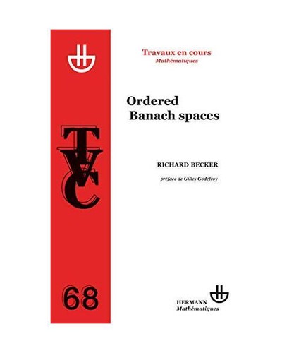 TVC 68. Ordered Banach spaces, Becker, Richard 2705667210 | eBay