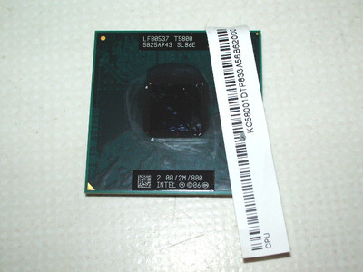 Notebook CPU Prozessor Intel®Core™2 Duo Processor T5800 2M Cache 2,0GHz ...