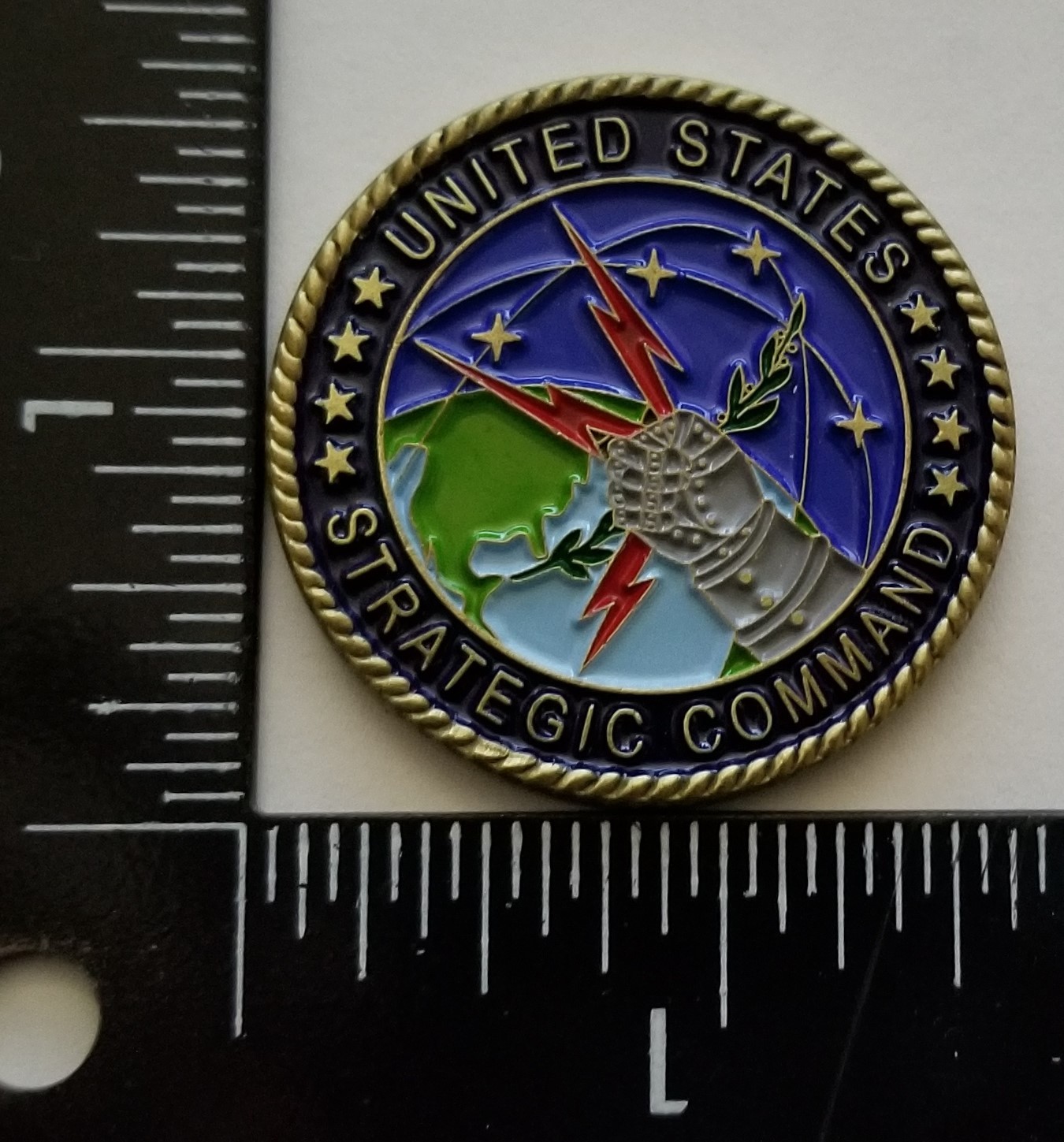 NSA and STRATCOM National Security Agency Strategic Command 1.5" coin ...