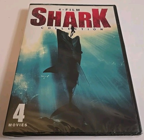 SHARK 4-FILM COLLECTION (Shark Attack 1, 2, 3 & Shark Zone) DVD - BRAND ...