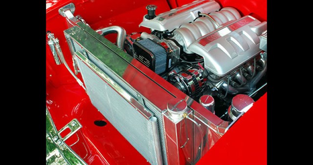 1955 1956 1957 Chevy Radiator and Core Support for Big Block Chevy ...