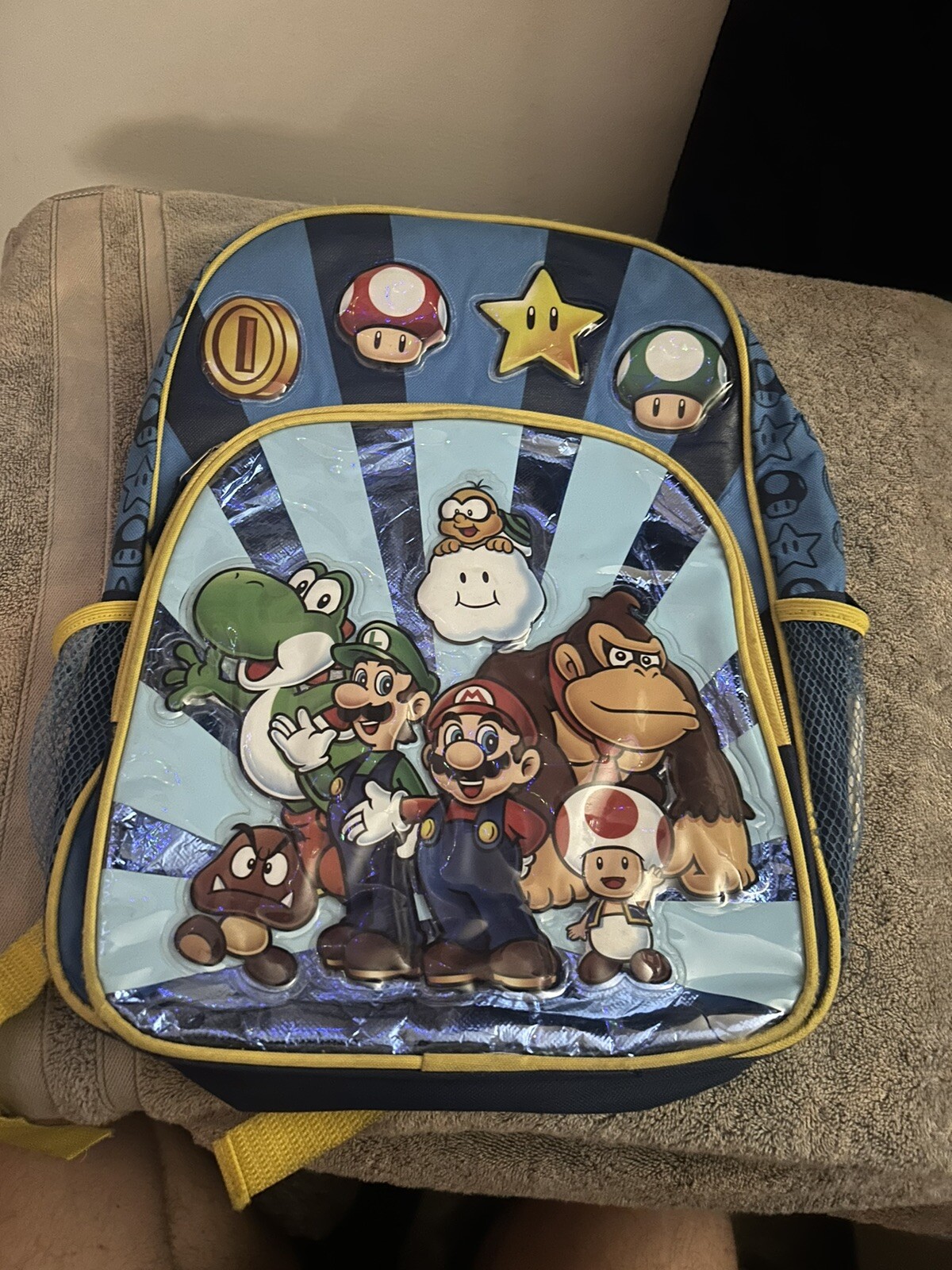 Vintage Mario Bros Backpack | eBay