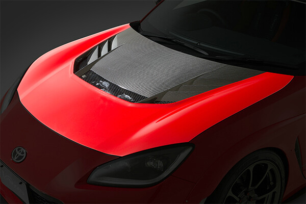 For GR86 ZN8 BRZ ZD8 VRSA1 Type Dry Carbon Fiber Front Vented Hood ...