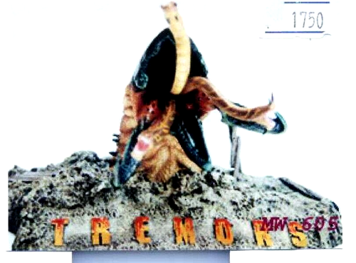 8"x11"Tremors on Base Classic Horror Movies Unbuilt Unpainted Resin ...