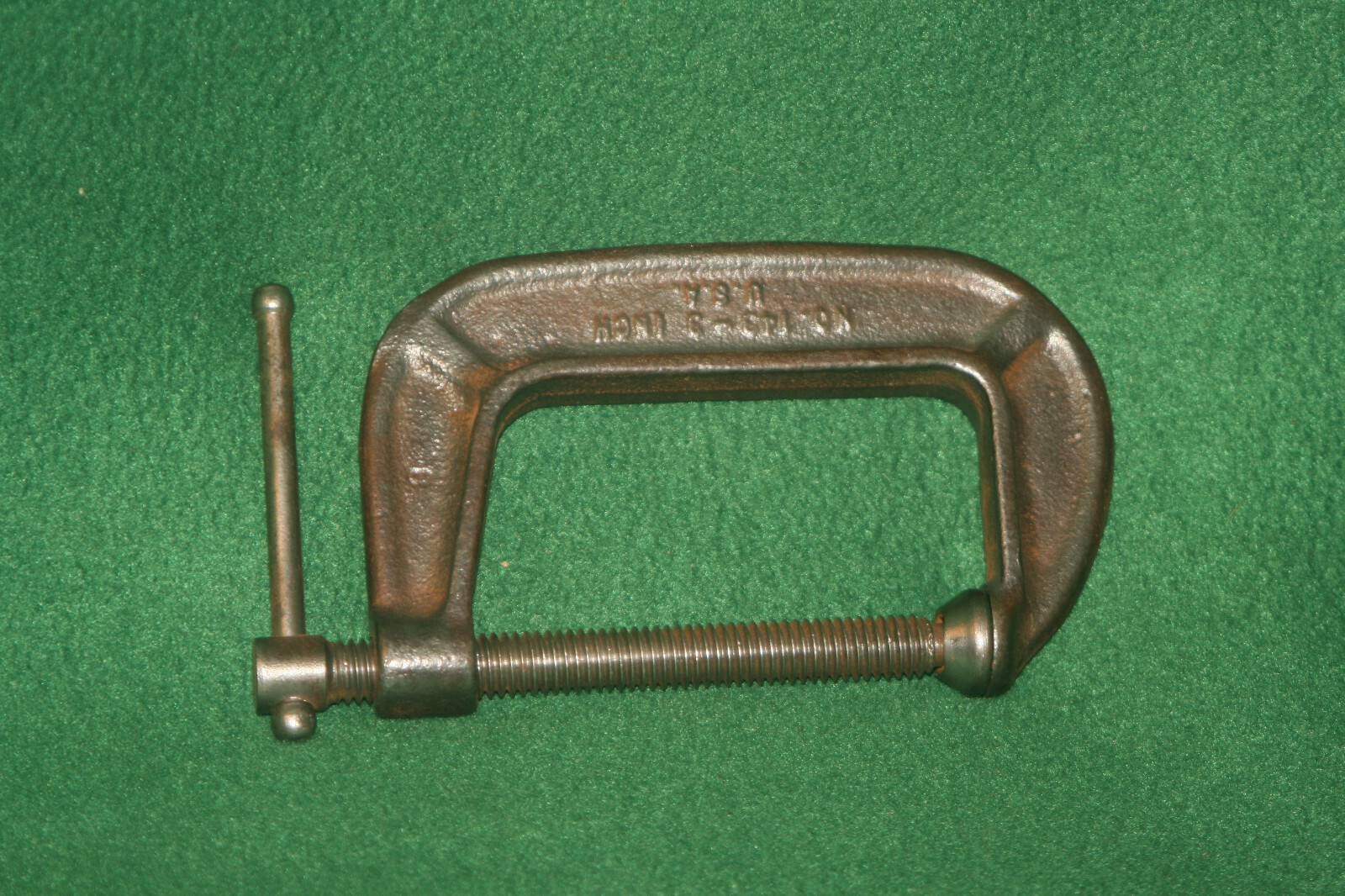 Antique Vintage Adjustable Brink & Cotton Vintage C Clamp No. 143-3 Inv ...