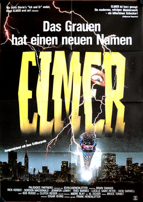 Elmer BRAIN DAMAGE FILM POSTER A1 Rick Hearst Gordon MacDonald Frank ...