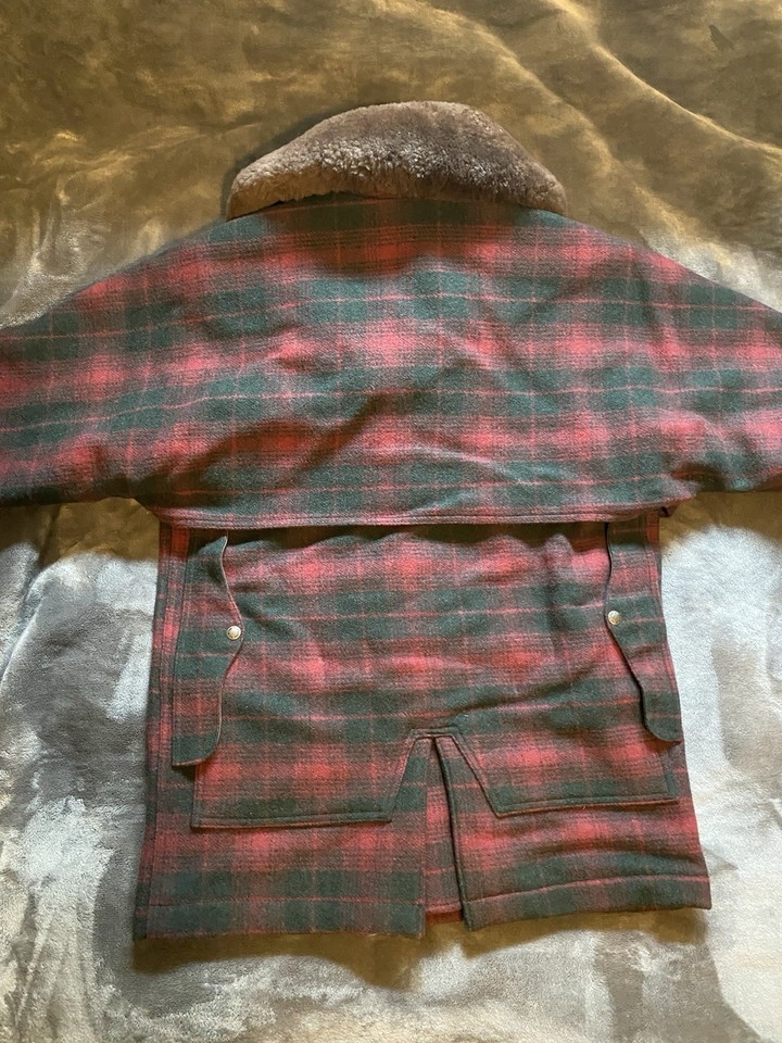Filson Lined Mackinaw Wool Packer Coat Medium NWW - FILSON HANGER ...